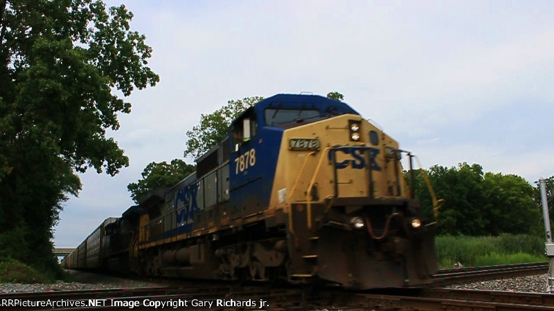 CSX 7878 & 423